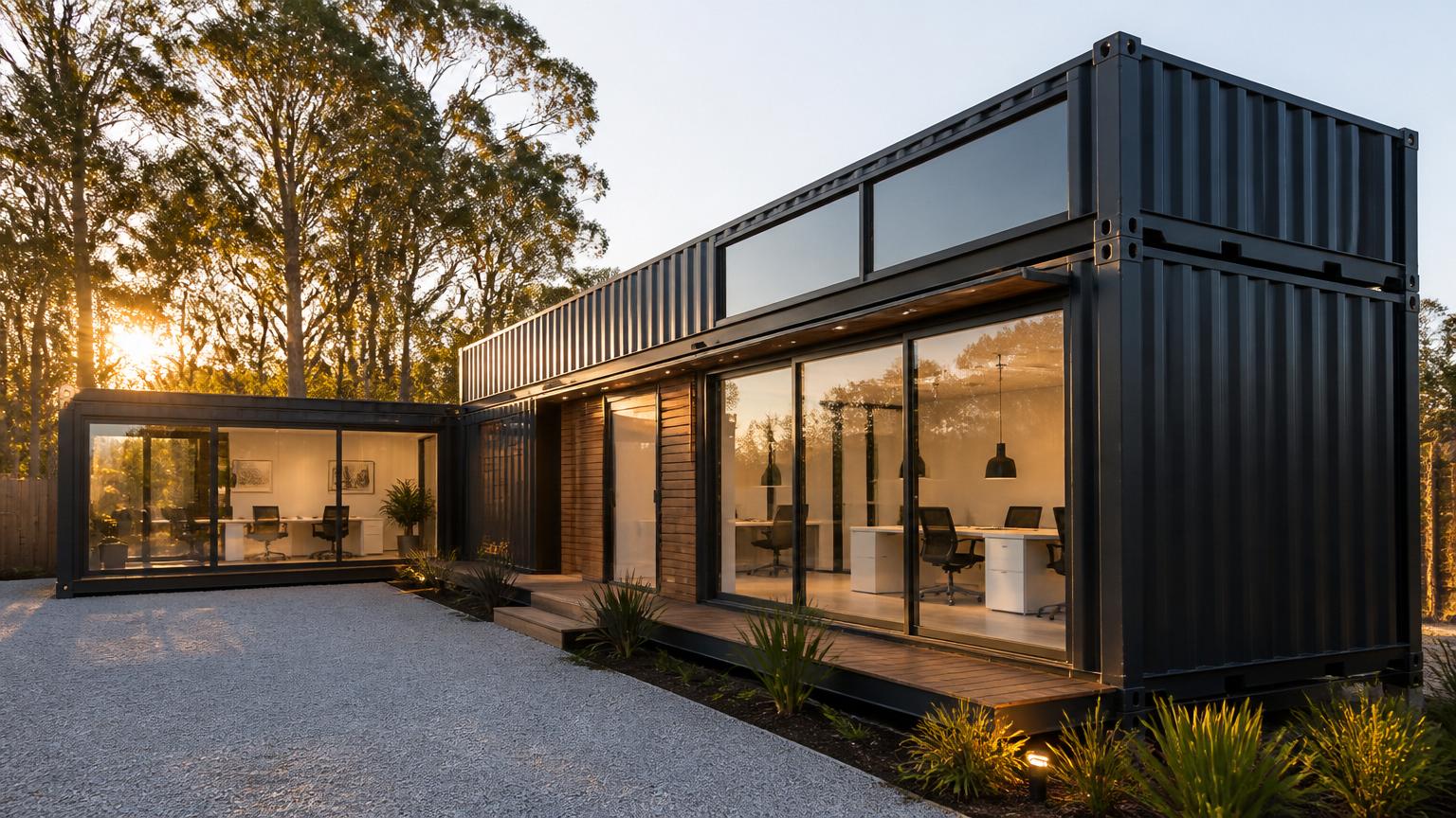Best Shipping Container Office Designs and Layout Ideas